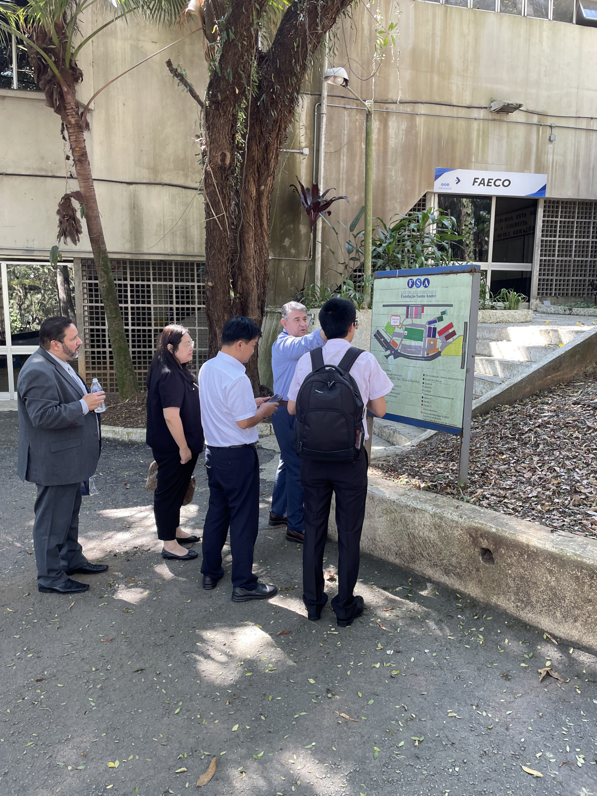 Fundação Santo André recebe comitiva chinesa da Universidade de Hunan ...