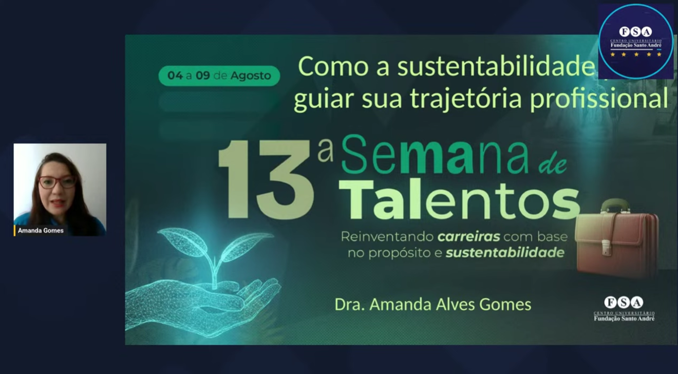 Sustentabilidade : Como guiar sua trajetória profissional - FSA ...